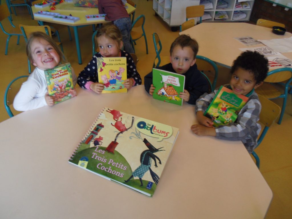 Les trois petits cochons en petite section | Ecole Notre Dame de la Treille